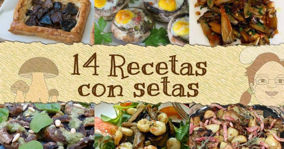 14 recetas con setas, fáciles y sabrosas! un manjar muy versátil ...