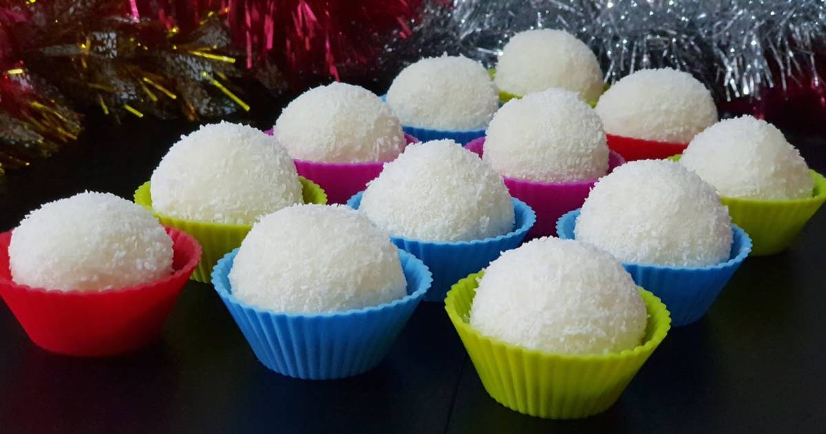 bombones de coco y leche condensada | Cocina y recetas fáciles