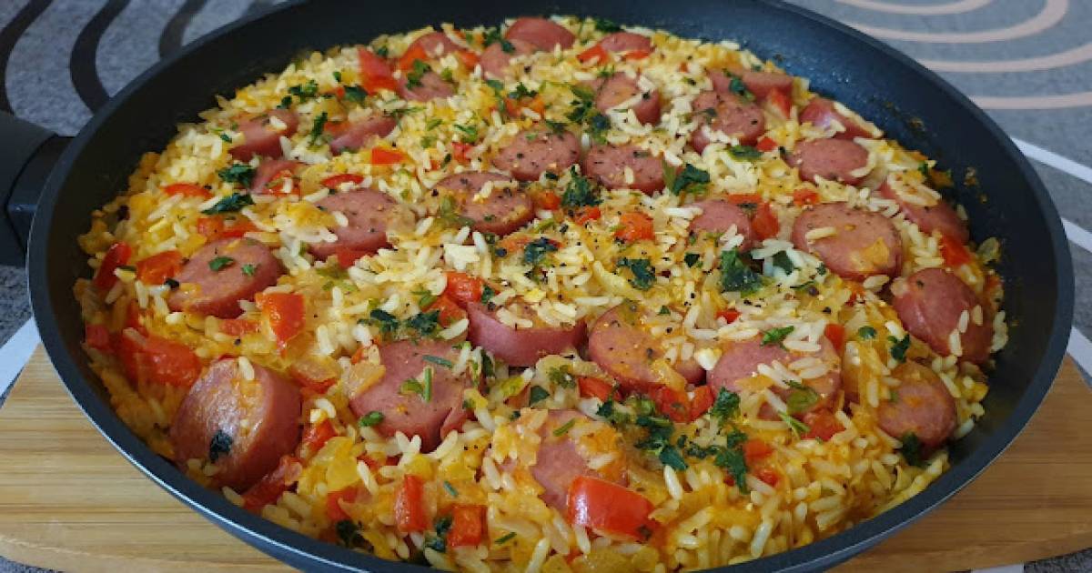 Arroz con salchichas | Cocina y recetas fáciles