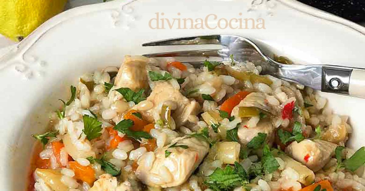Arroz con pollo y verduras | Cocina y recetas fáciles