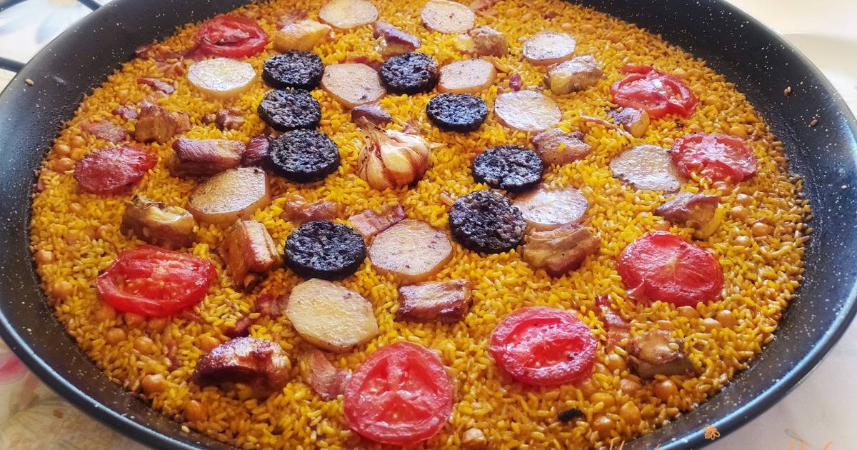 Arroz al horno en paella | Cocina y recetas fáciles