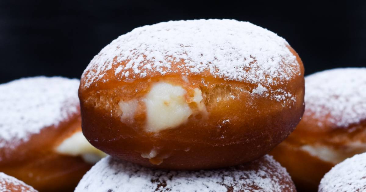 Berlinas rellenas de crema | Cocina y recetas fáciles