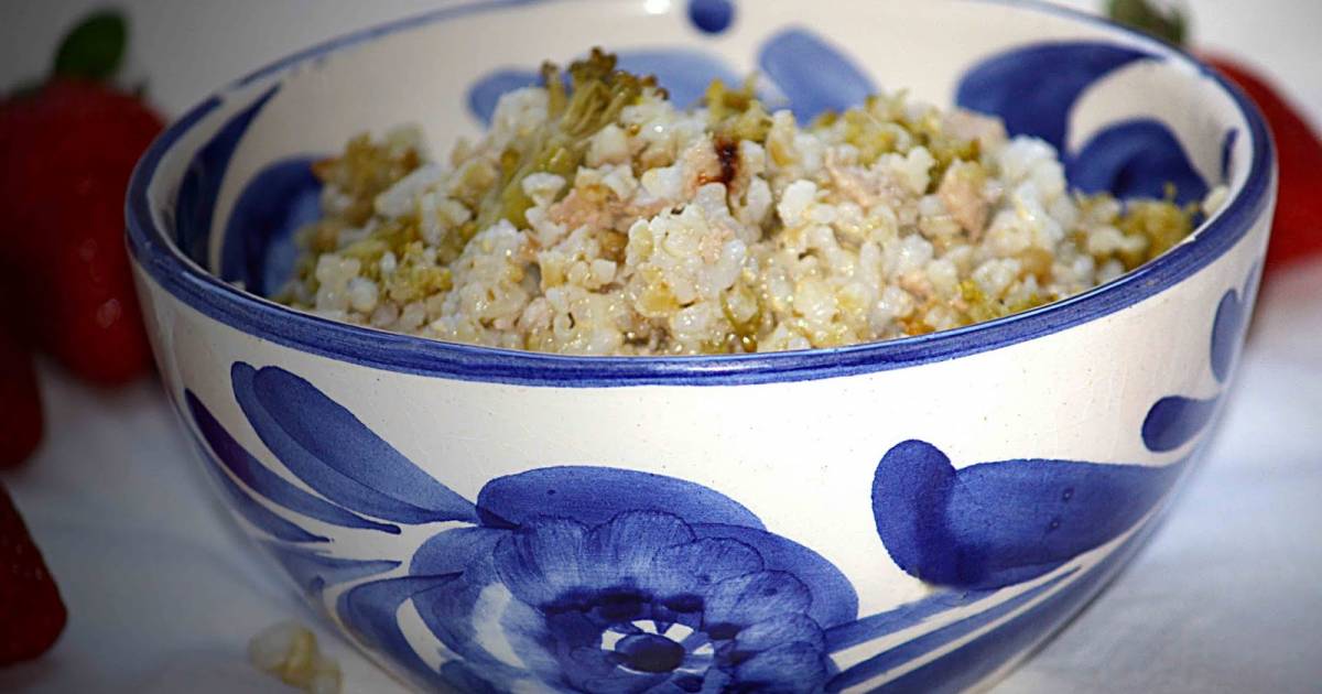 Bulgur con arroz integral, carne y brócoli | Cocina y recetas fáciles