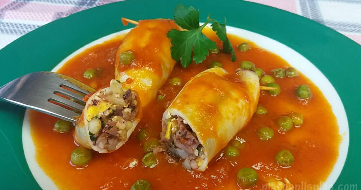 Calamares rellenos | Cocina y recetas fáciles