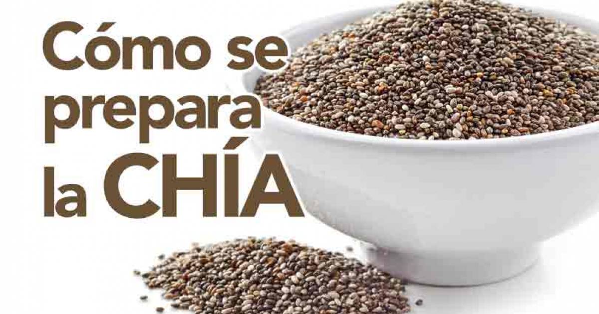 Cómo se preparan las semillas de chía | Cocina y recetas fáciles