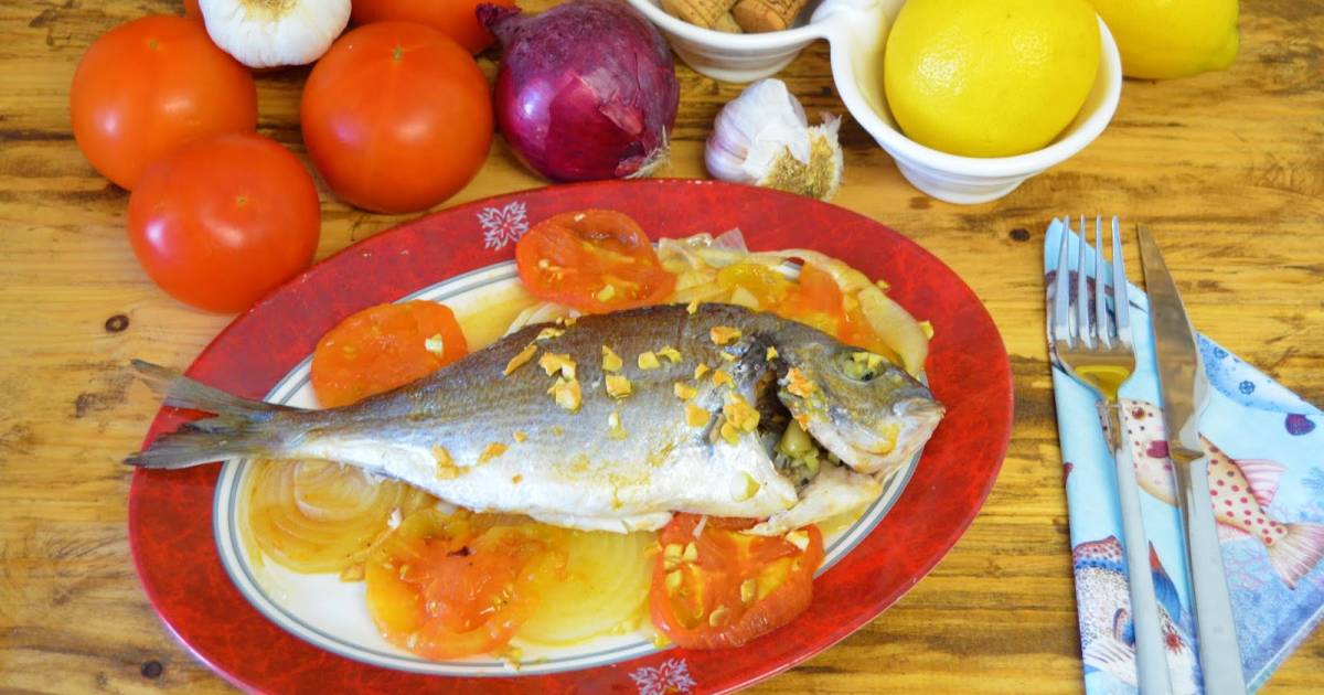 Si quieres comer una dorada al horno super jugosa tienes que hacer esta ...