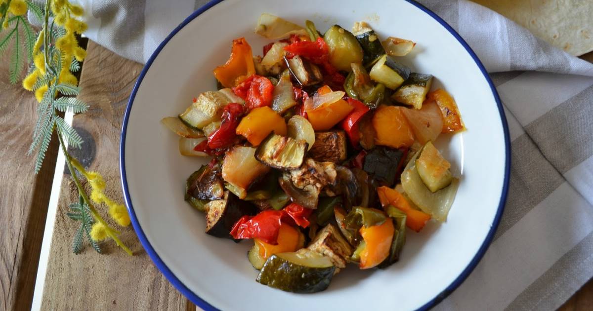 Mix de verduras asadas | Cocina y recetas fáciles