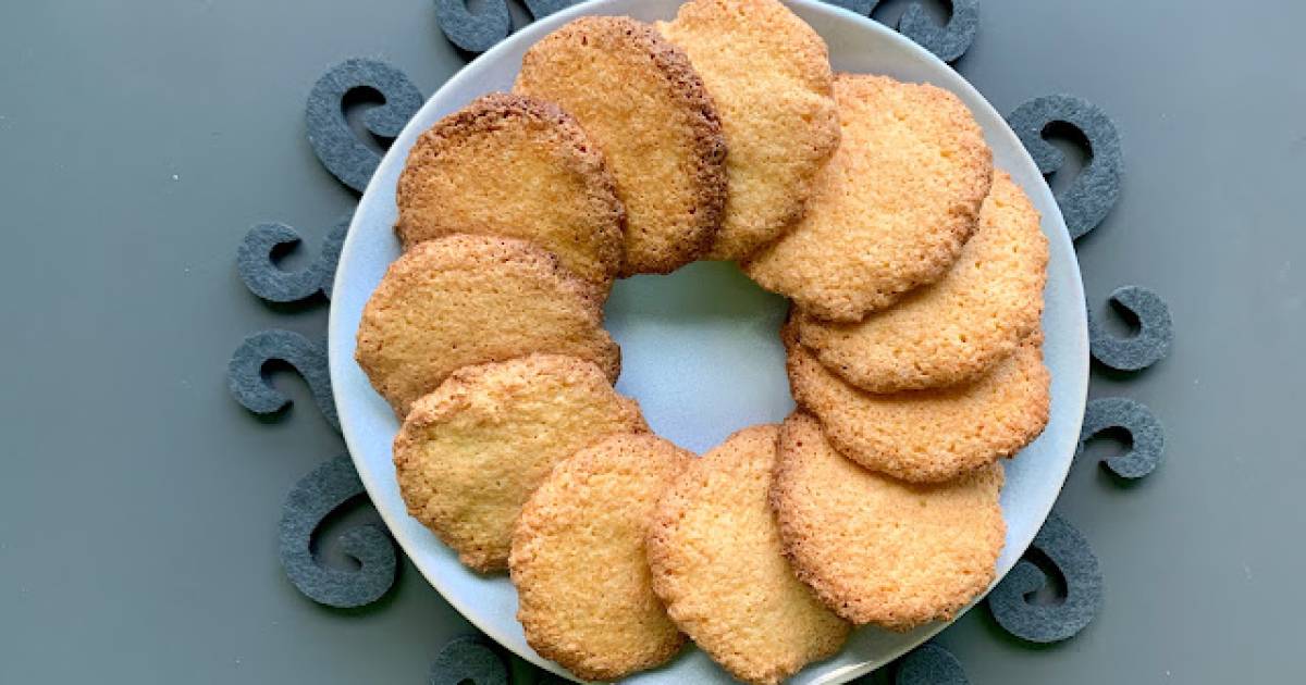 Galletas de coco. ¡crujientes y deliciosas! | Cocina y recetas fáciles