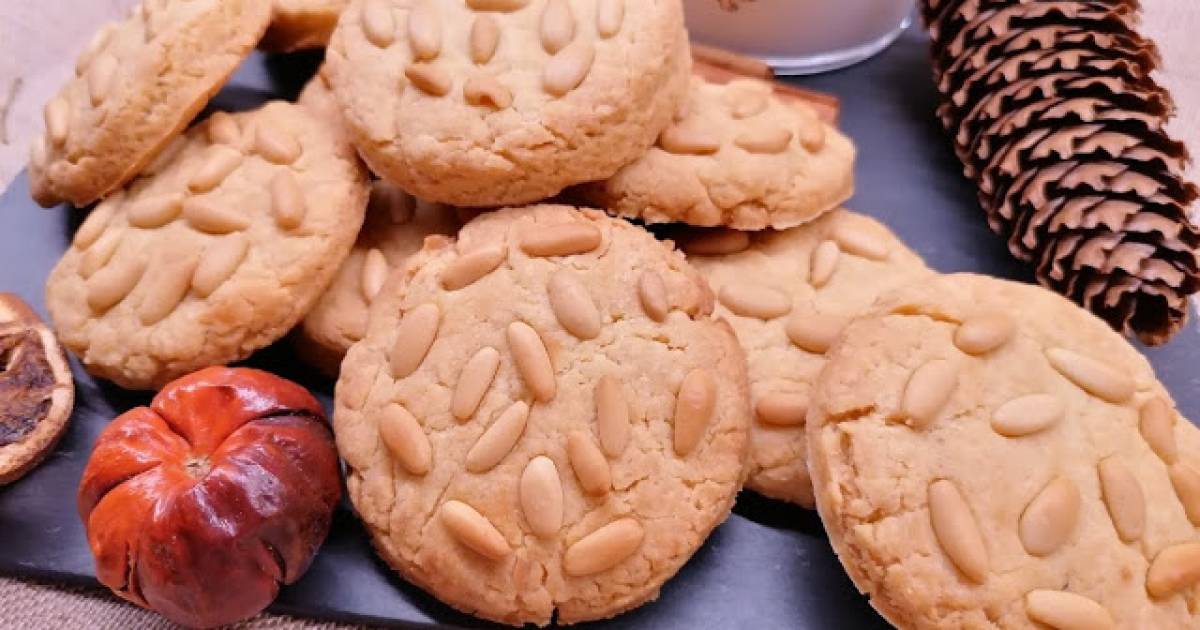 Galletas de piñones | Cocina y recetas fáciles