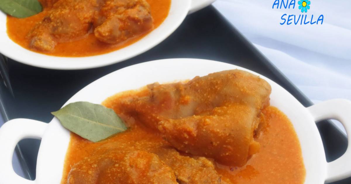 Manitas en salsa de almendras olla gm | Cocina y recetas fáciles