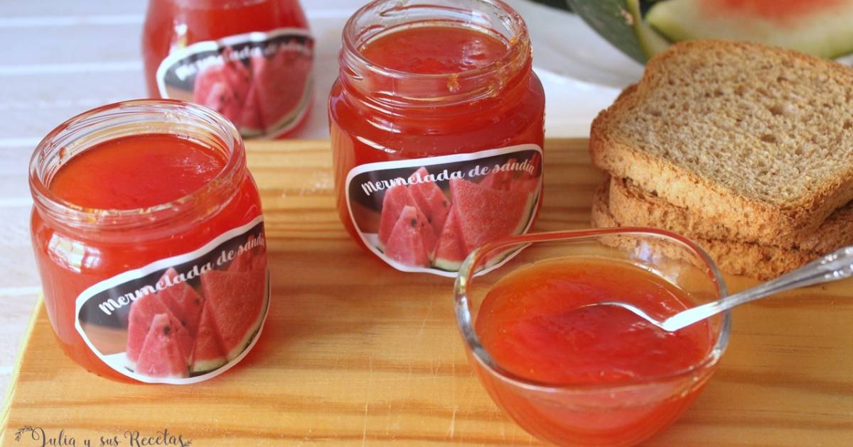 Mermelada de sandía | Cocina y recetas fáciles