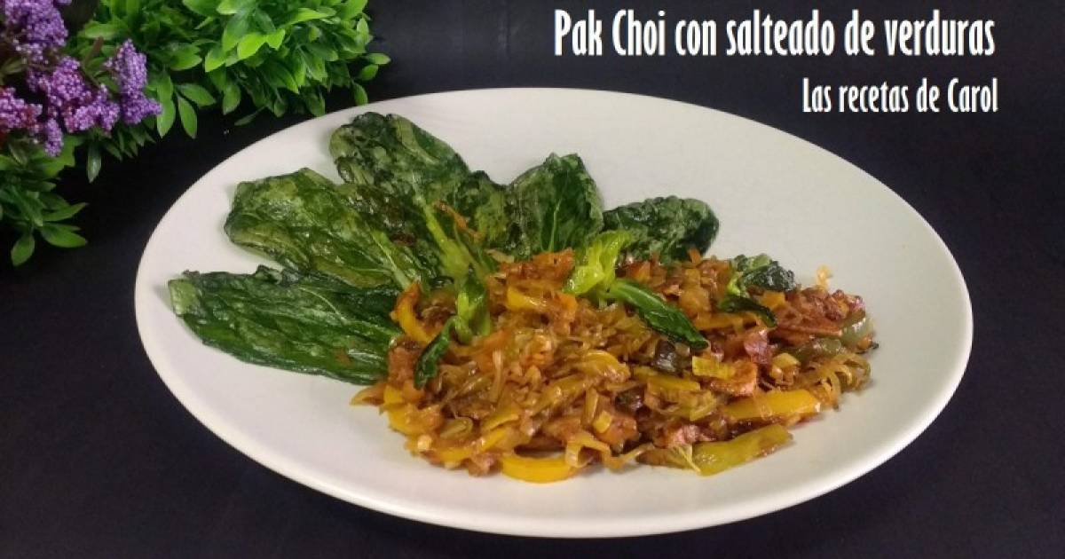 Pak choi crujiente y salteado de verduras | Cocina y recetas fáciles