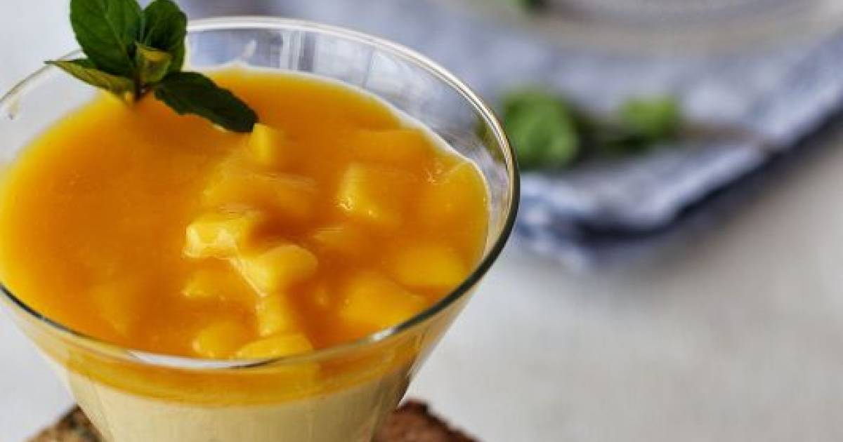 Panacota de mango | Cocina y recetas fáciles