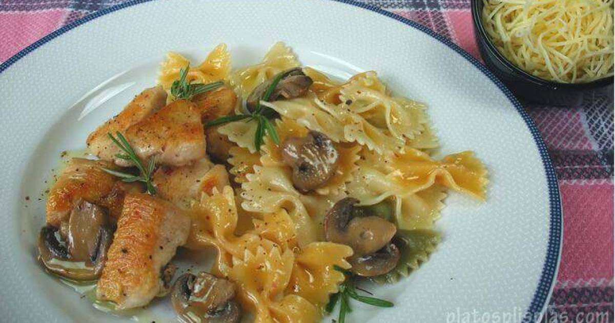 Pasta con pollo | Cocina y recetas fáciles