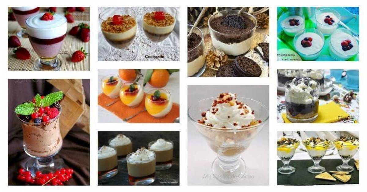 Postres en copa | Cocina y recetas fáciles
