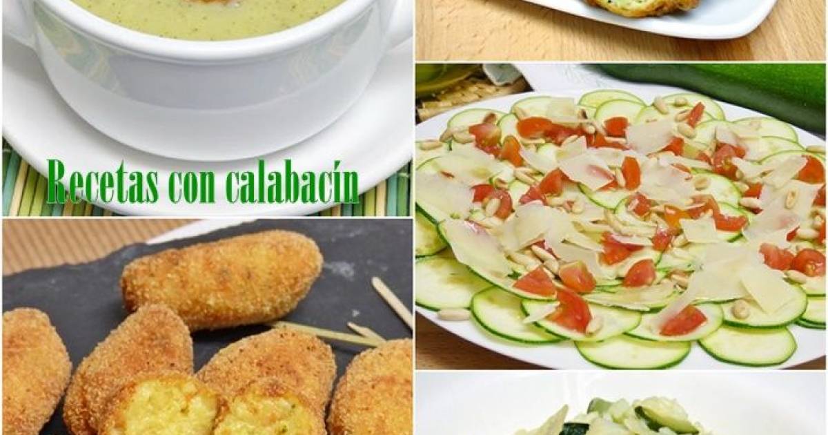 Recetas con calabacín que no te puedes perder | Cocina y recetas fáciles