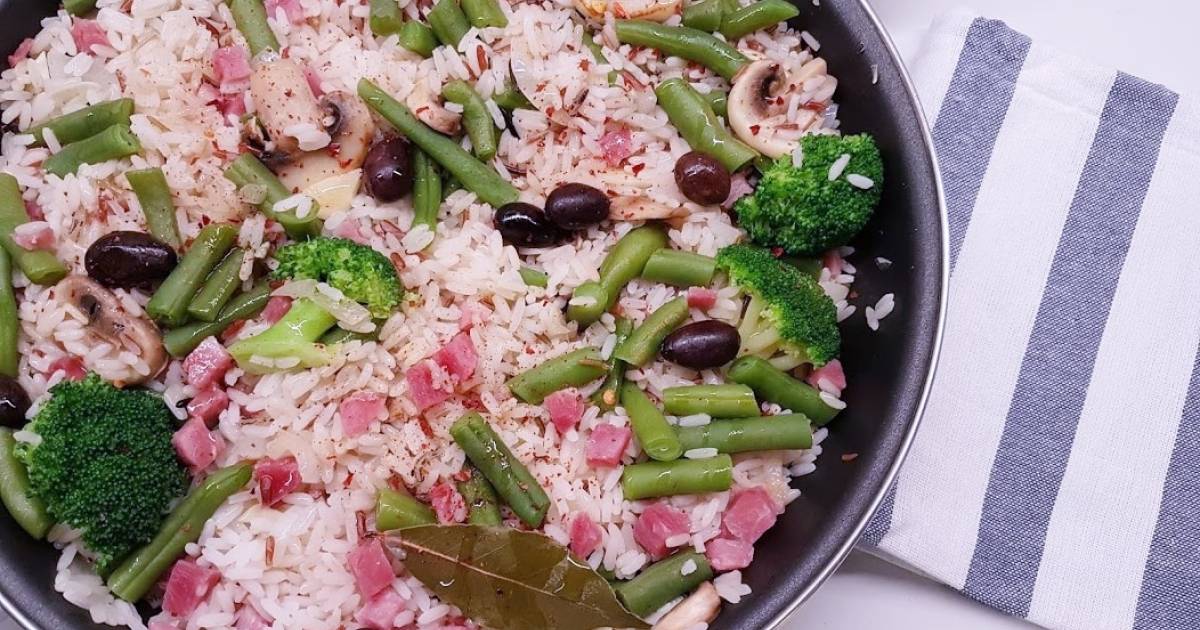 Salteado de arroz con verduras | Cocina y recetas fáciles