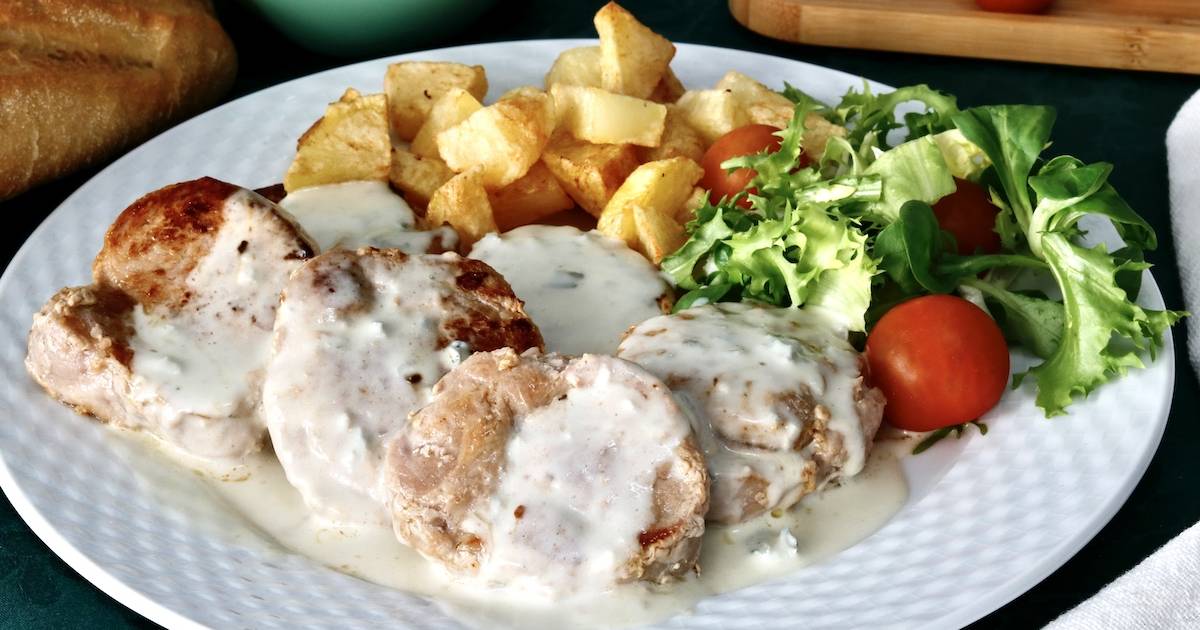 Solomillo de cerdo al roquefort | Cocina y recetas fáciles