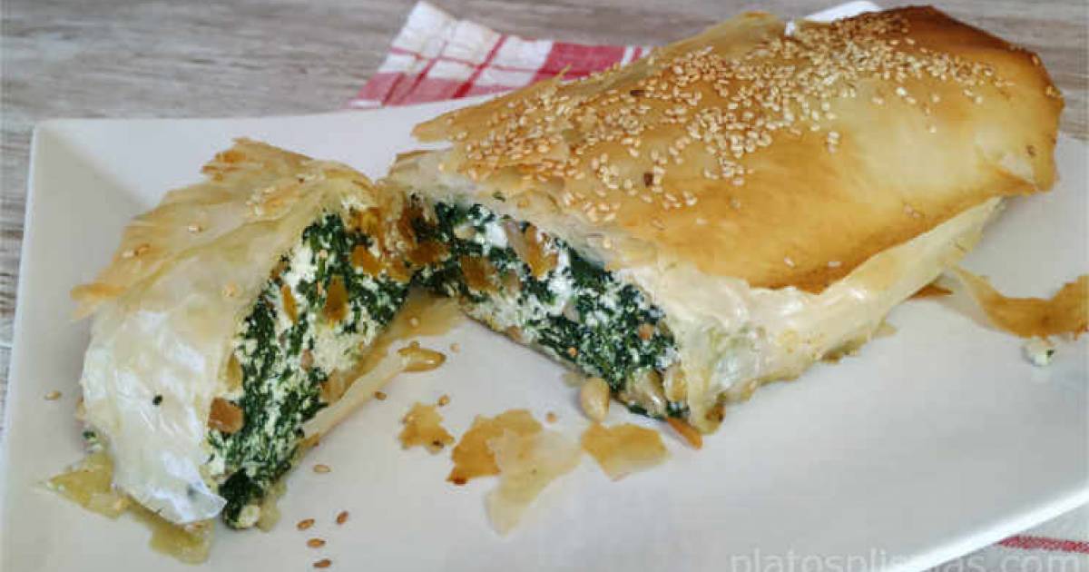 Strudel de espinacas y requesón | Cocina y recetas fáciles