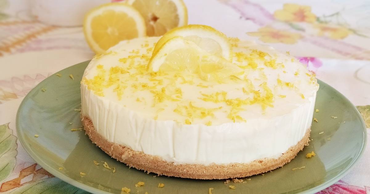 Tarta fría de limón y queso | Cocina y recetas fáciles