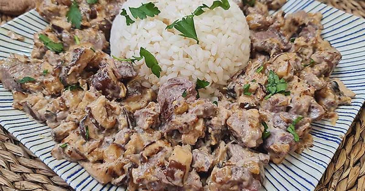 Solomillo strogonoff delicioso | Cocina y recetas fáciles