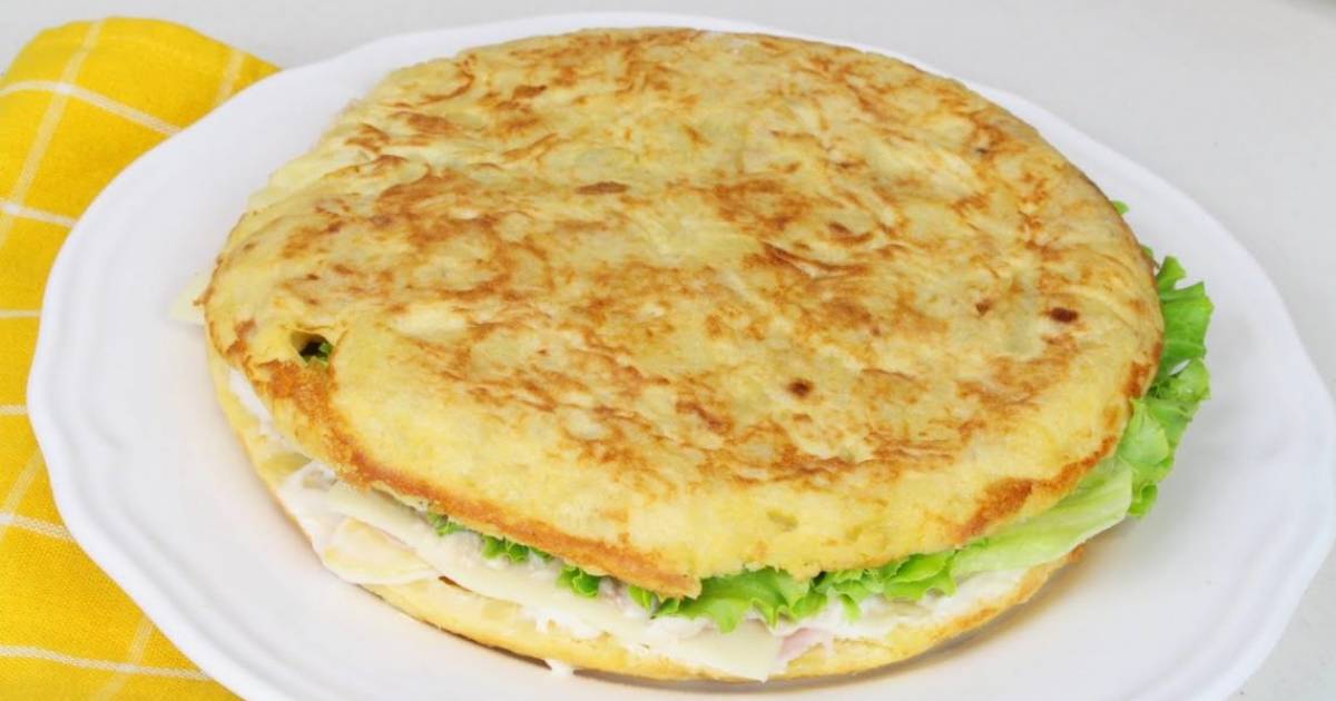 Tortilla rellena fría | Cocina y recetas fáciles