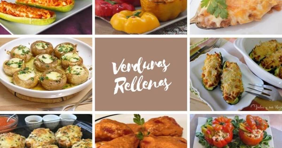 Recetas de verduras rellenas | Cocina y recetas fáciles