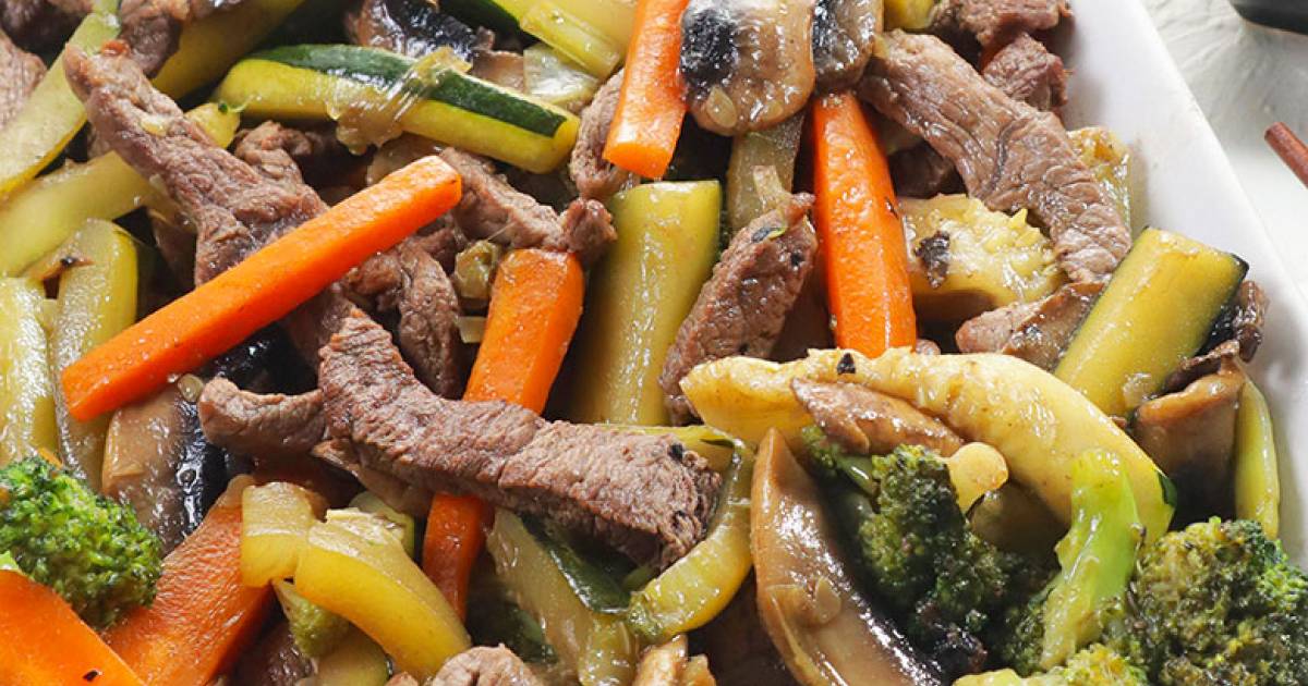 Wok De Ternera Con Verduras Cocina Y Recetas Fáciles